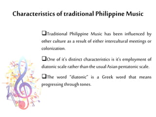 What Are the Different Categories of Philippine Music