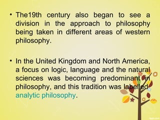 Contemporary Philosophy: Philosophy in current era | PPT