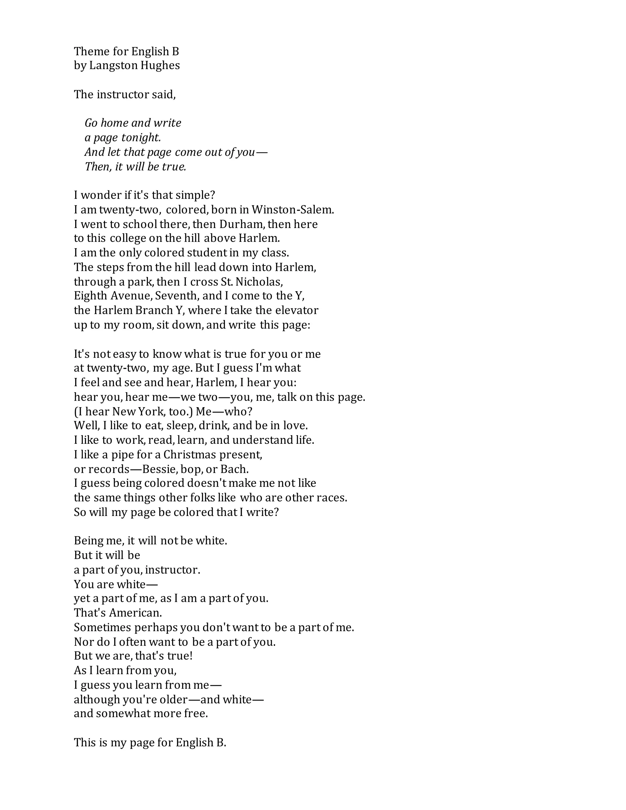 Contemporary Poems Packet.docx