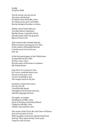 Contemporary Poems Packet.docx