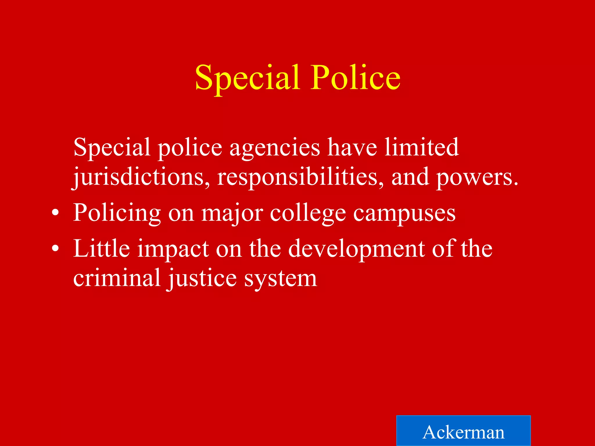 Contemporary policing | PPT