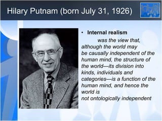 Contemporary realism | PPTX | Education