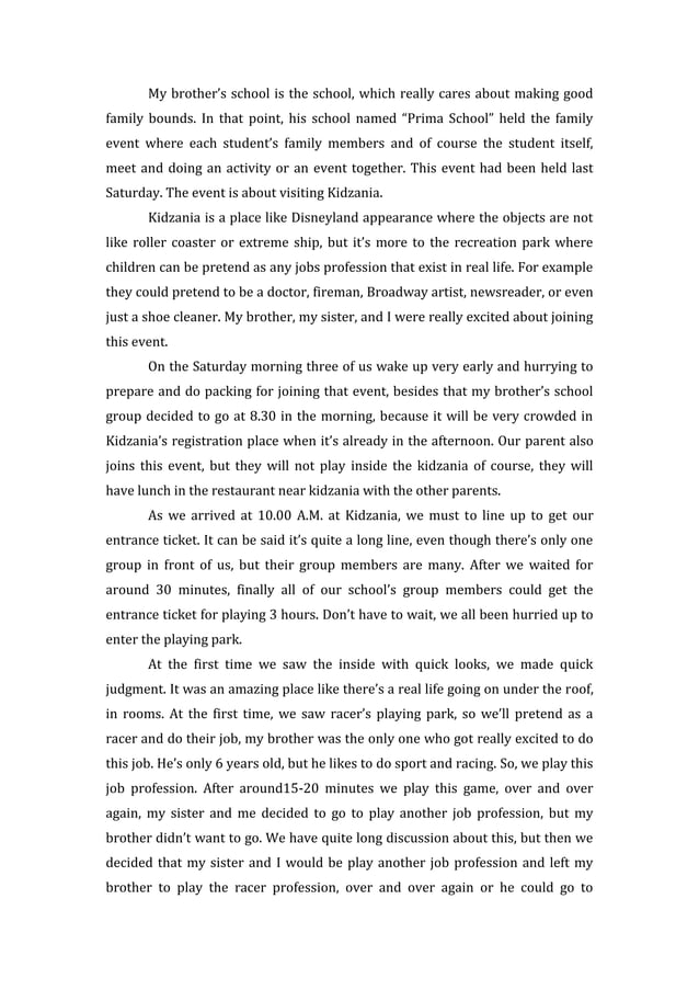 Contemporary realistic short story | PDF