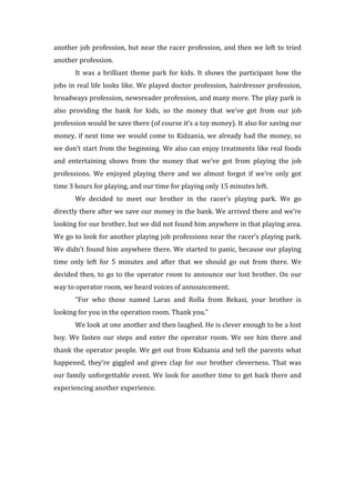 Contemporary realistic short story | DOCX