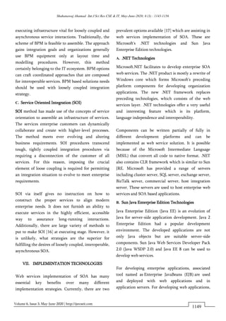 Contemporary research challenges and applications of service oriented architecture.pdf | Cloud ...