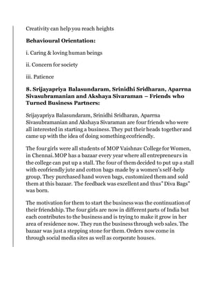 Contemporary role models in indian business | DOCX