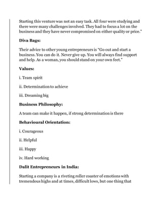 Contemporary role models in indian business | DOCX