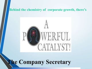 Contemporary role of cs | PPTX