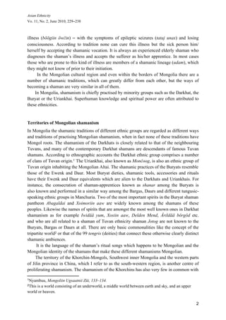 Contemporary Shamanism In Mongolia | PDF