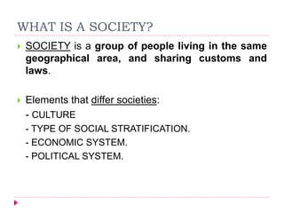 Contemporary society | PPTX