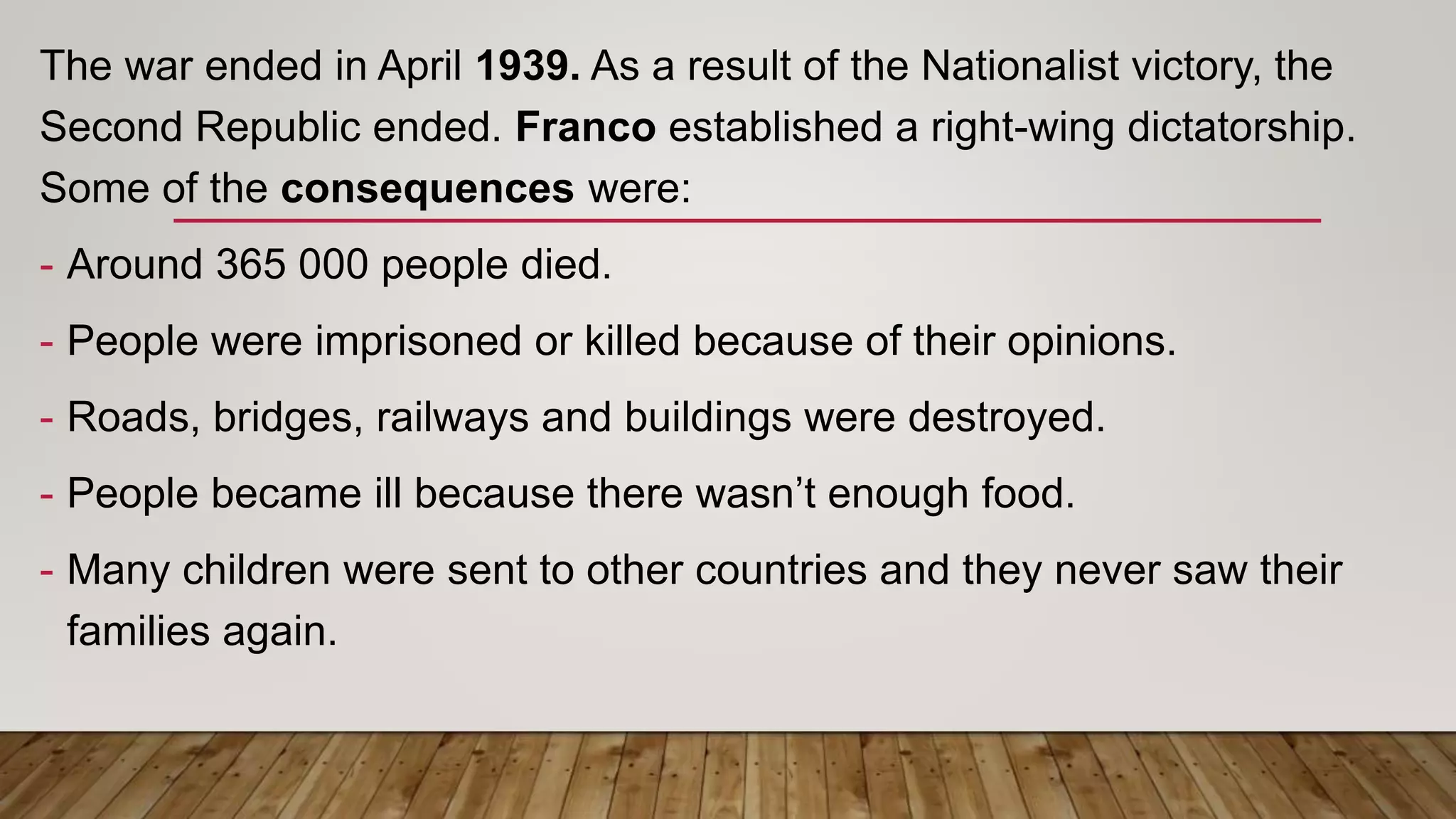Contemporary spain20th century | PPTX