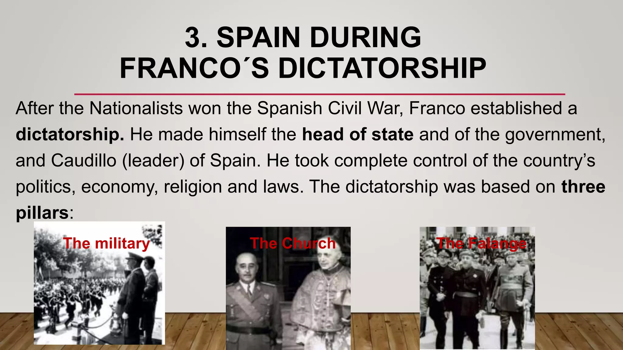 Contemporary spain20th century | PPTX