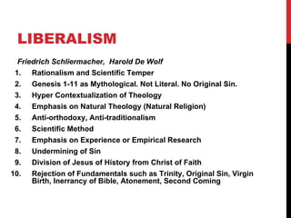 Contemporary theologies (English - Chinese) | PPT
