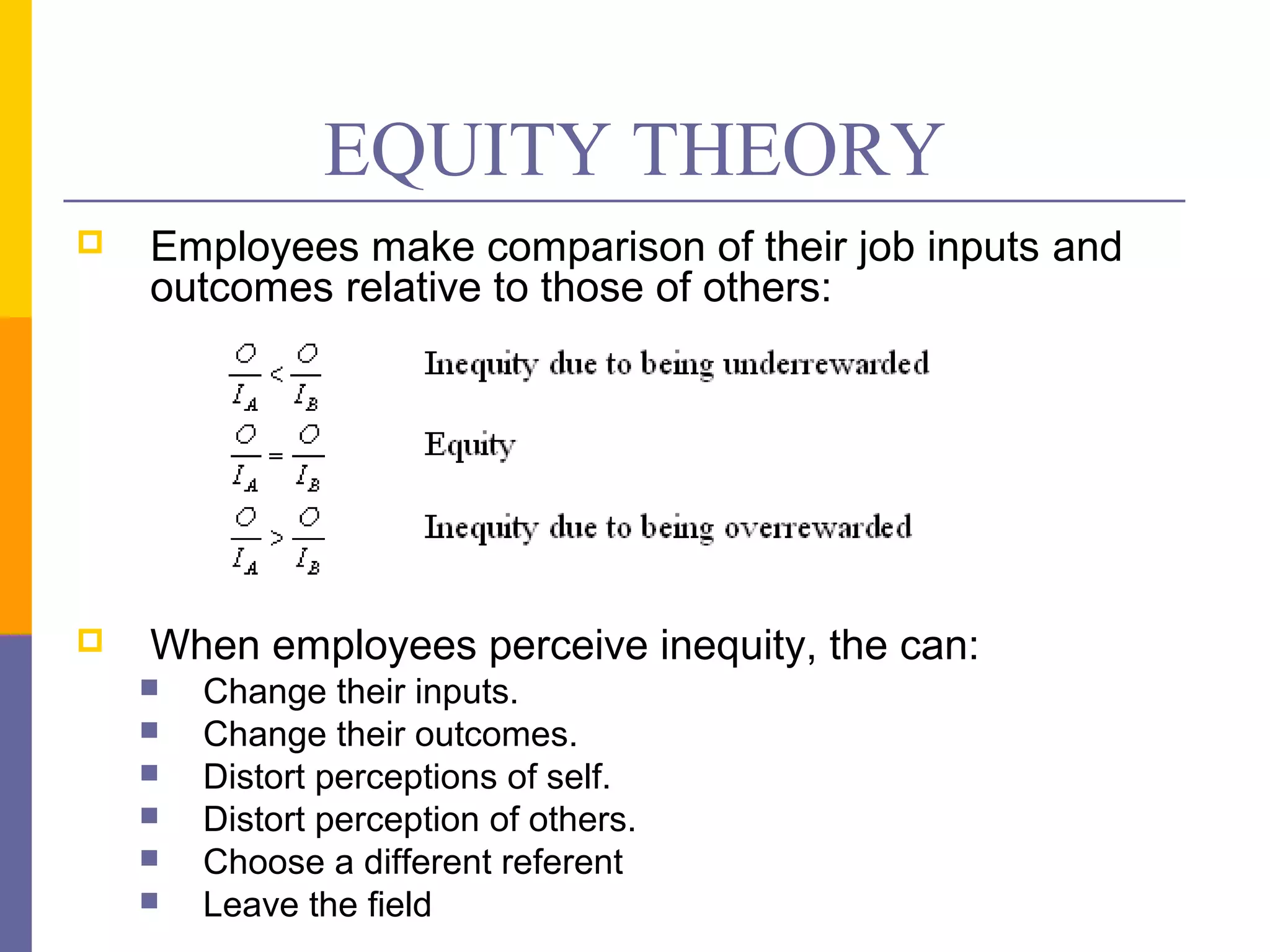 Contemporary theories of motivation | PPT