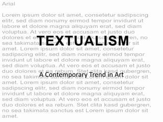 Contemporary trends- textualism | PPTX
