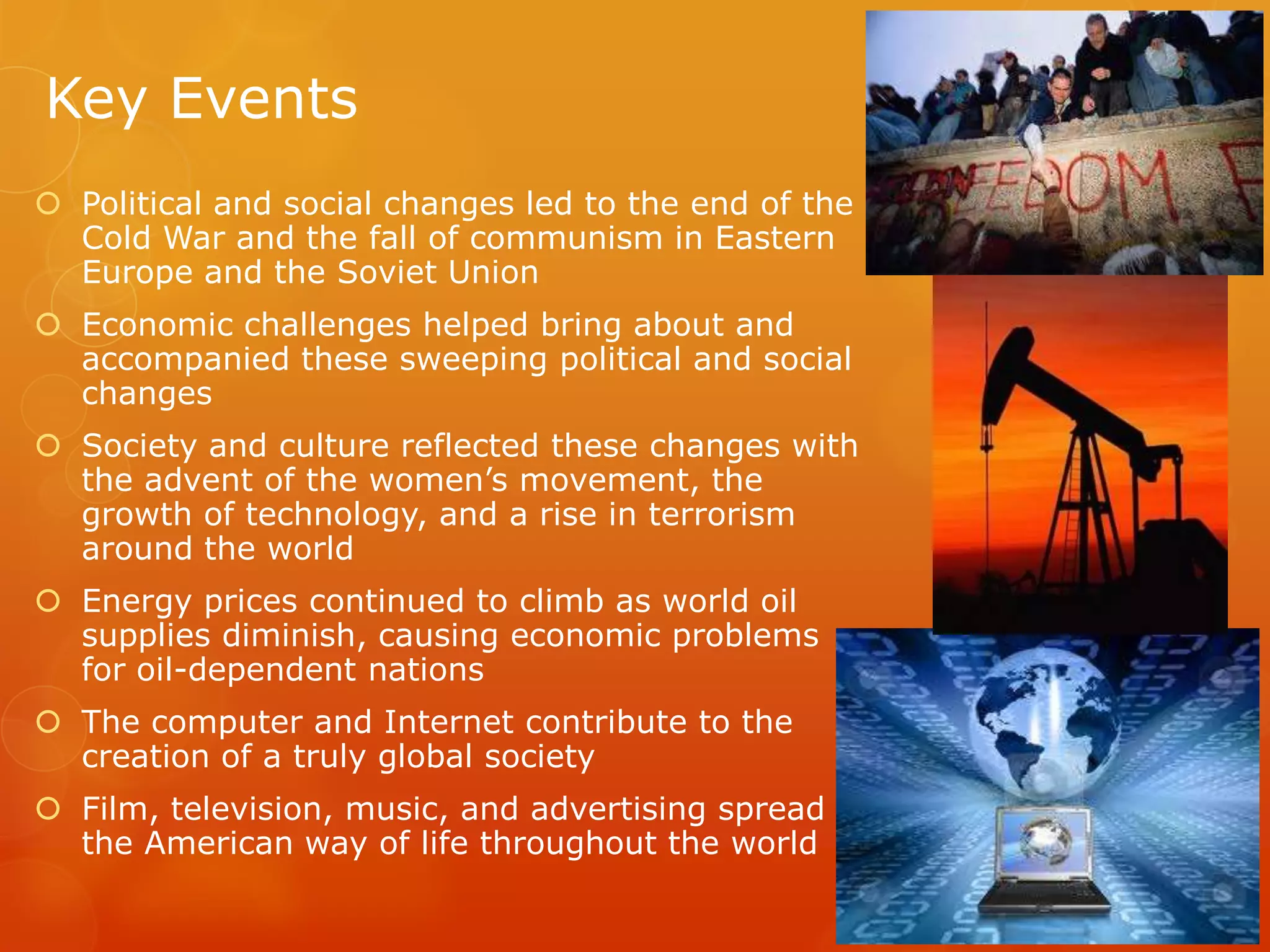 Contemporary western world | PPT