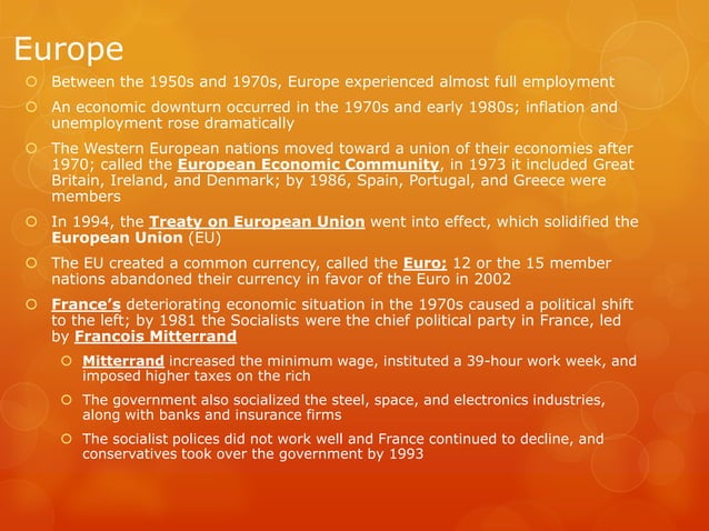 Contemporary western world | PPT