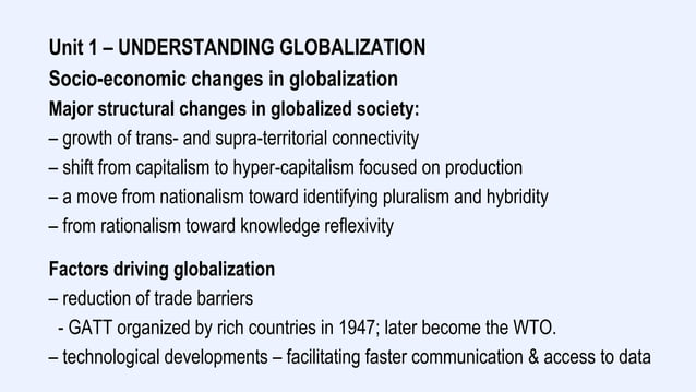 The Contemporary World-Lecture for College Students.pdf | Economy ...