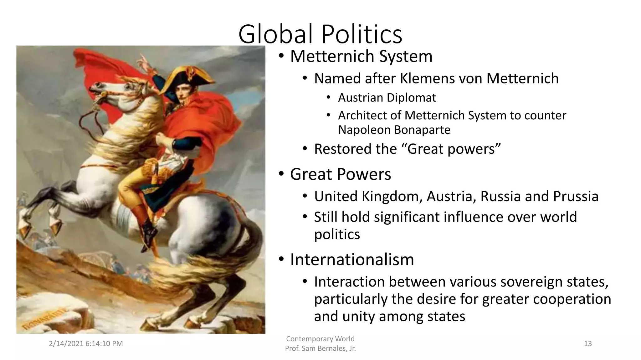 The Contemporary World | PPT