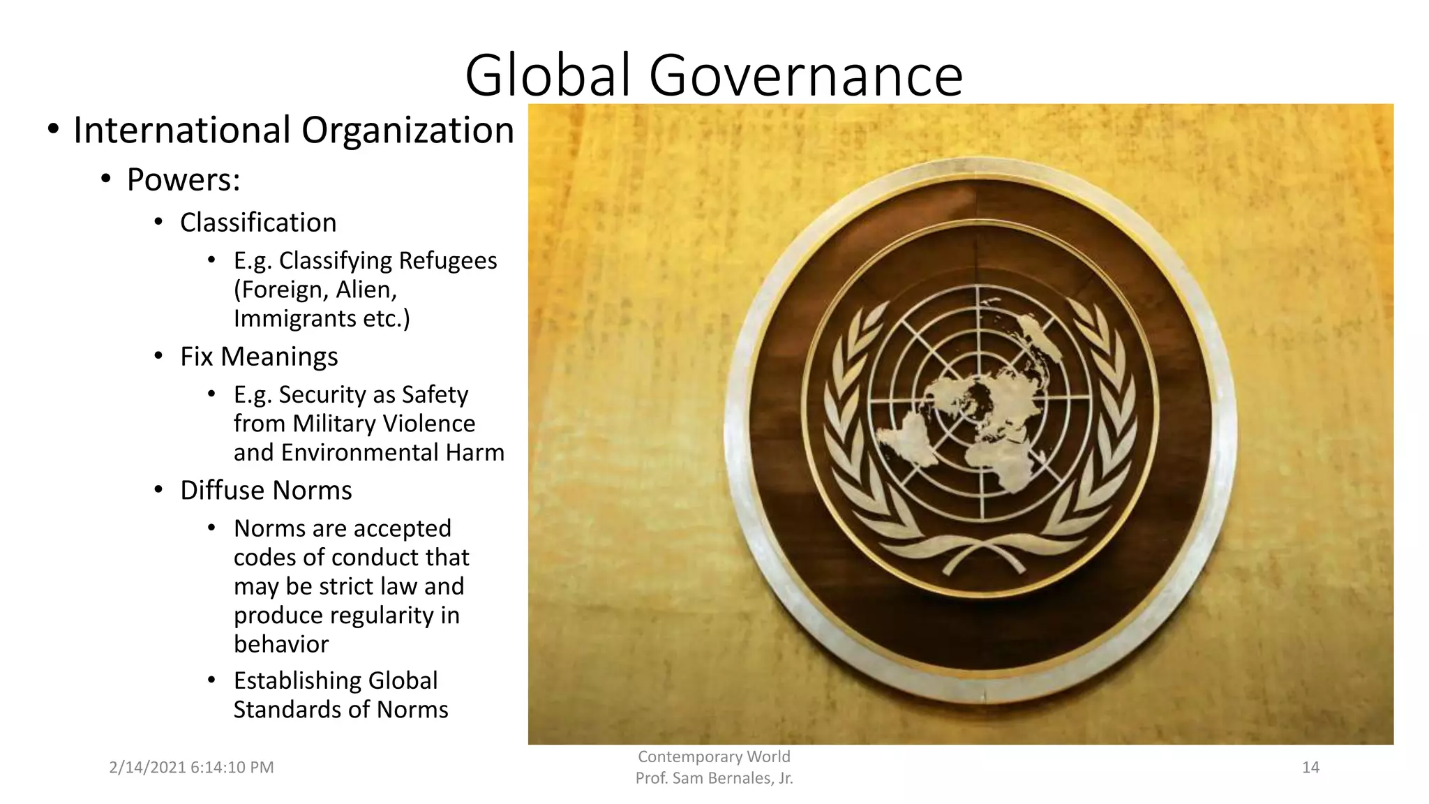 The Contemporary World | PPT