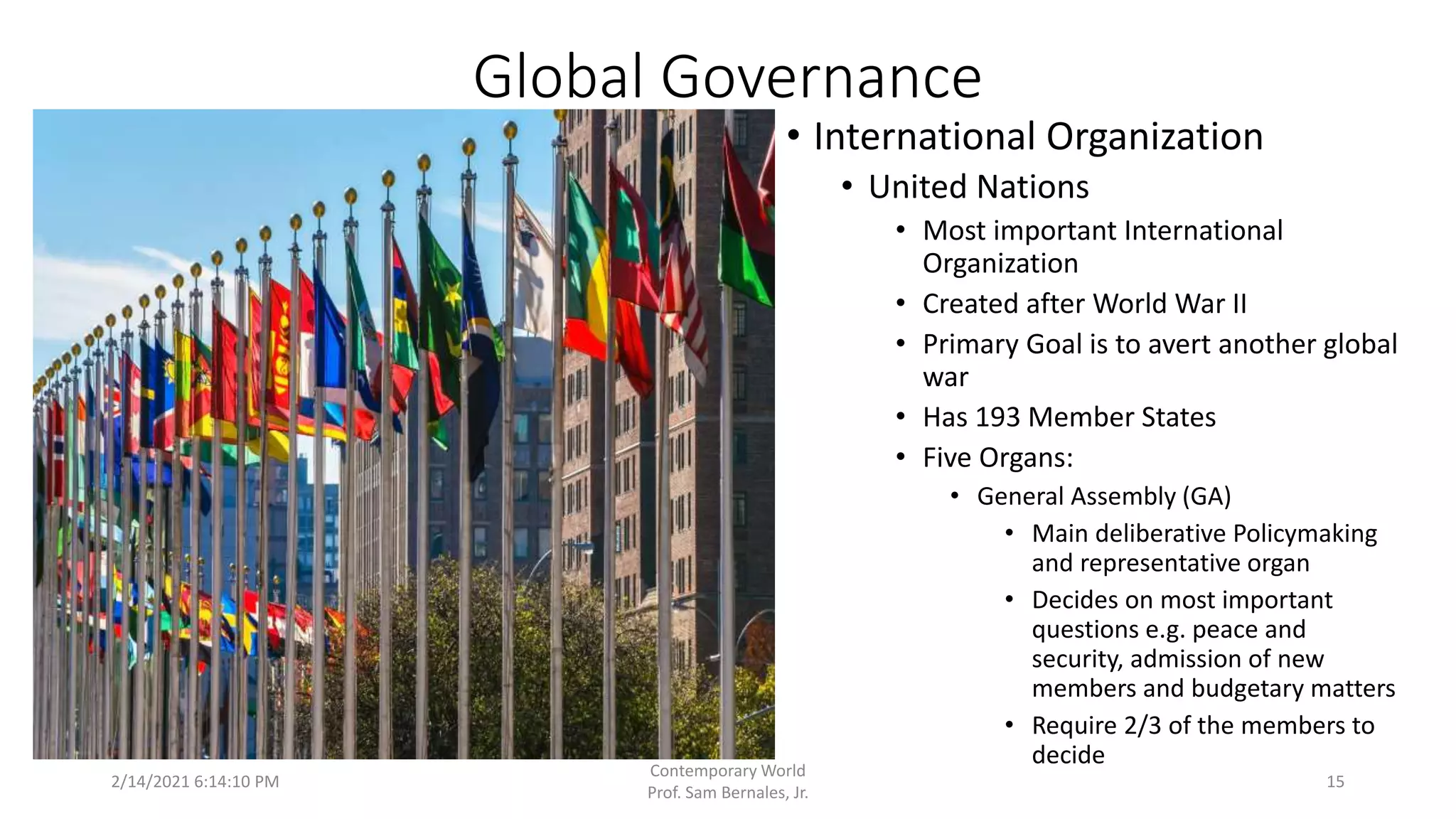The Contemporary World | PPT