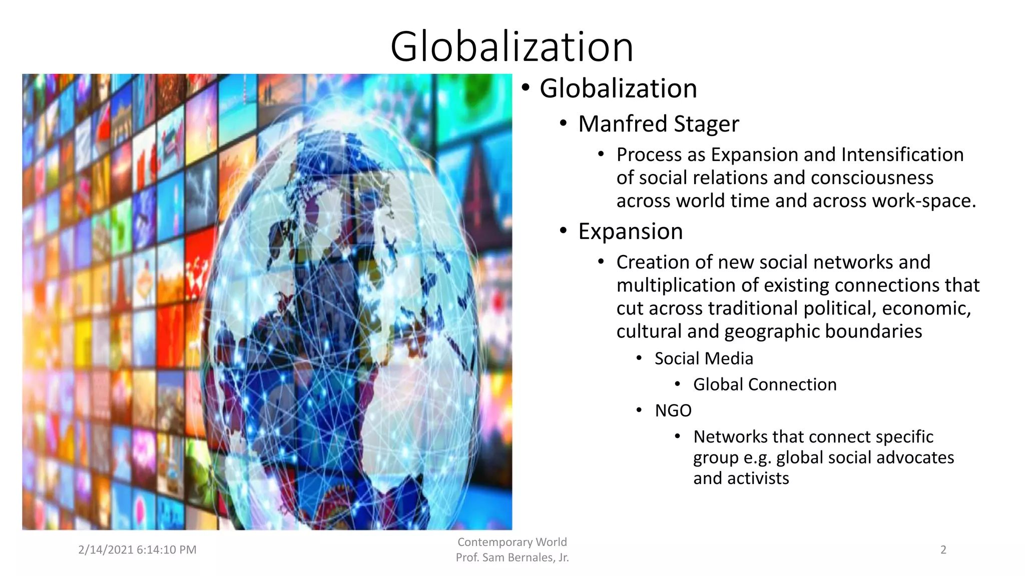 The Contemporary World | PPT
