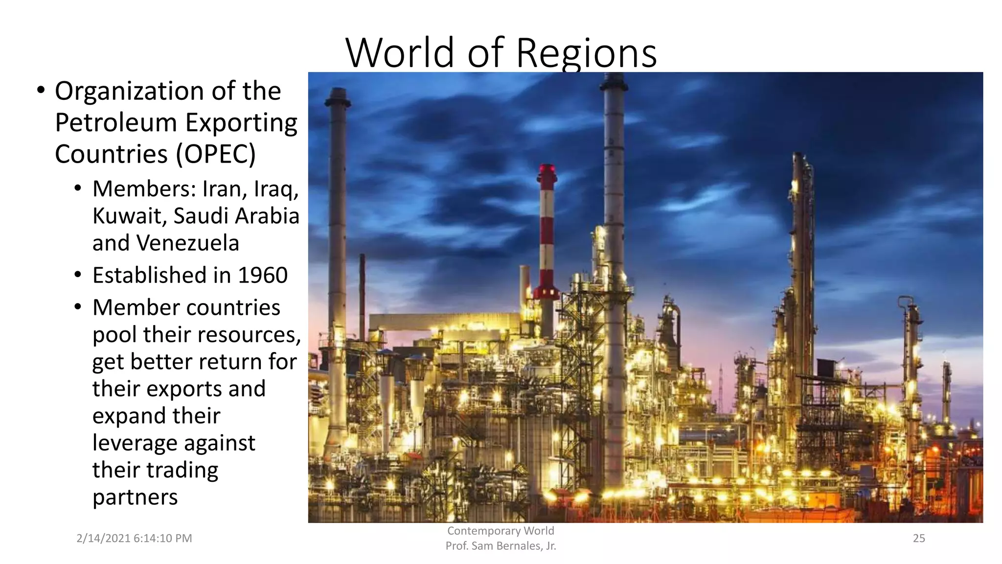 The Contemporary World | PPT