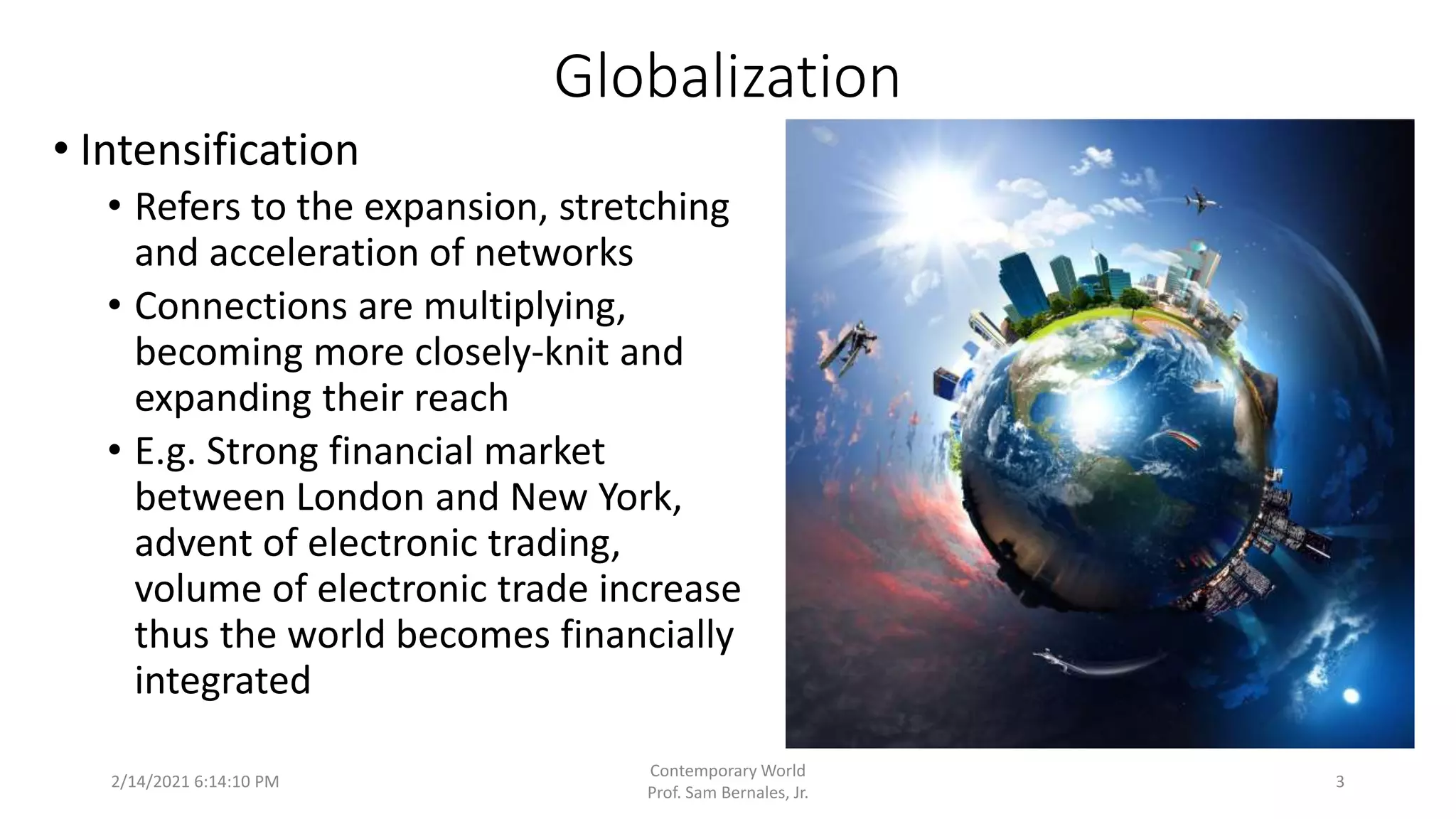 The Contemporary World | PPT