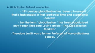 Chapter 1 Introduction to Globalization! | PPTX