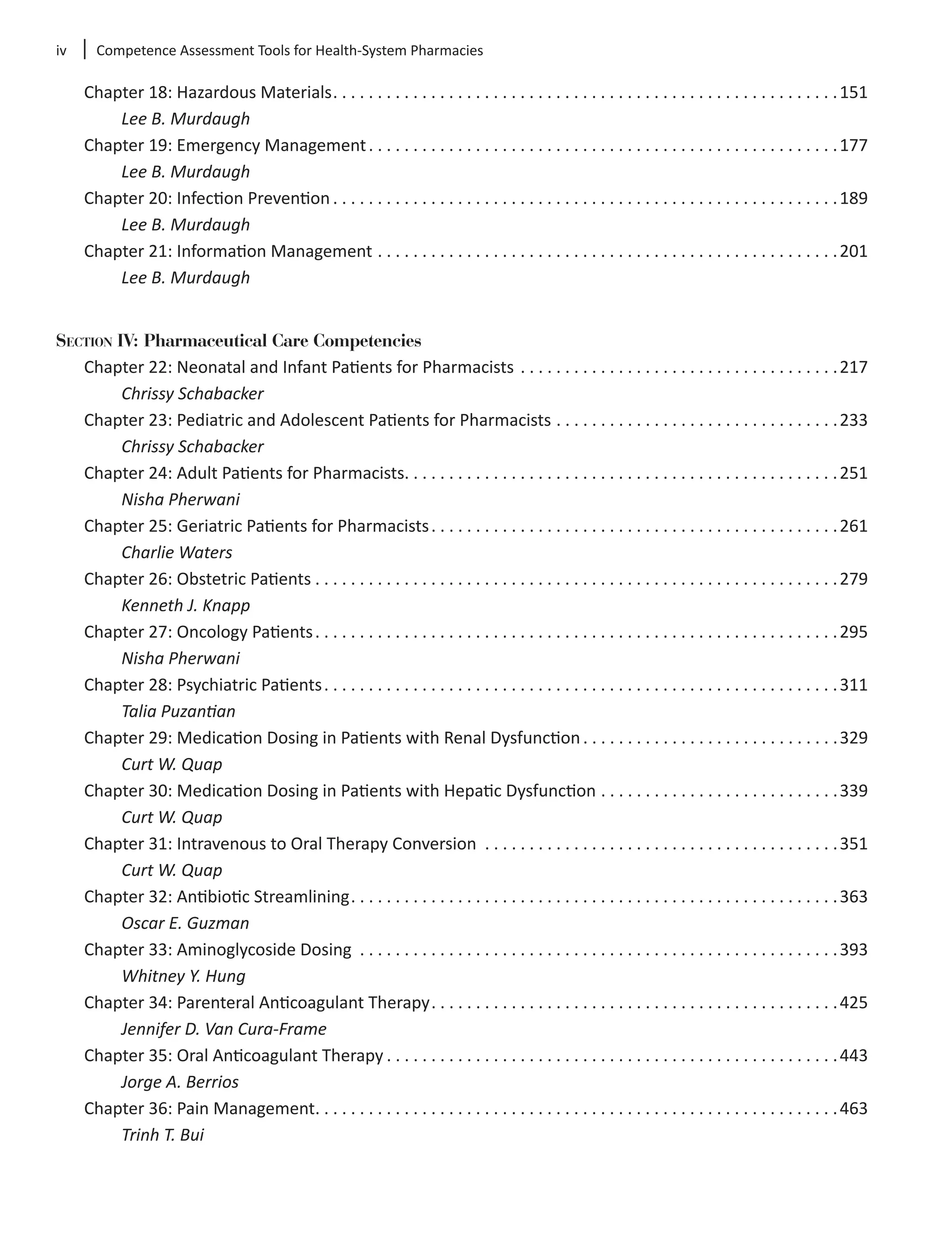 Competence Assessment Tools for Health-System Pharmacies, 5th Edition | PDF