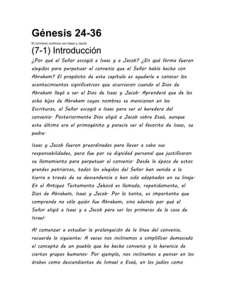 contenido de la historia de Jacob y su descendenciadocx | DOCX