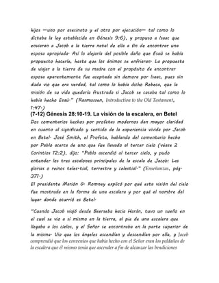 contenido de la historia de Jacob y su descendenciadocx | DOCX