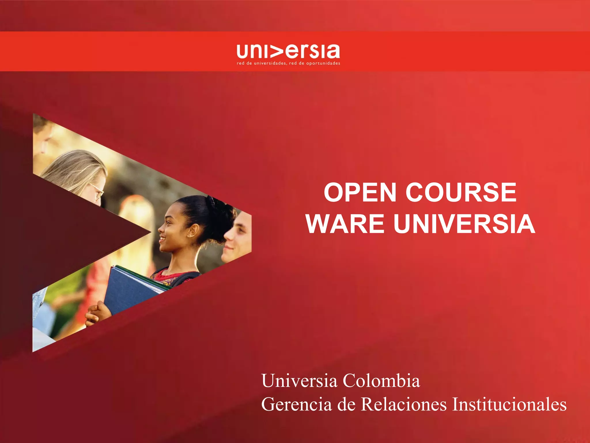 Open Course Ware, contenidos abiertos en la Web | PPT