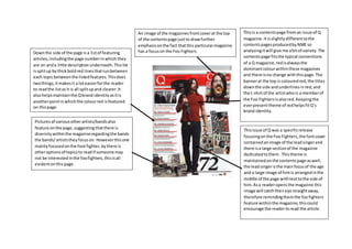 Contents Page Analysis | PPT