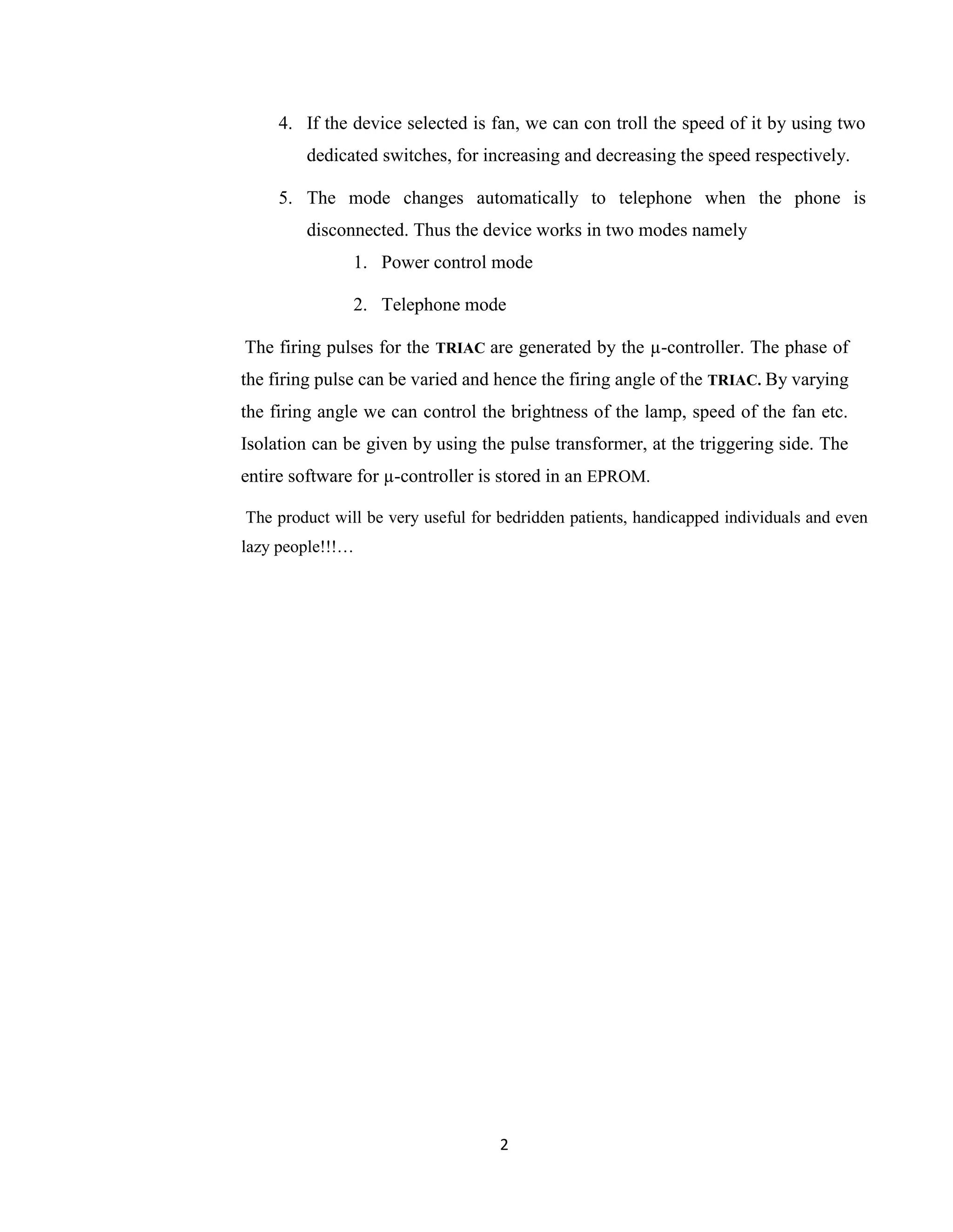 cordless power controller report pdf | PDF