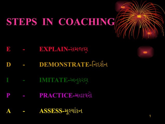 Learn the five steps formula for coaching and creating Content.ppt