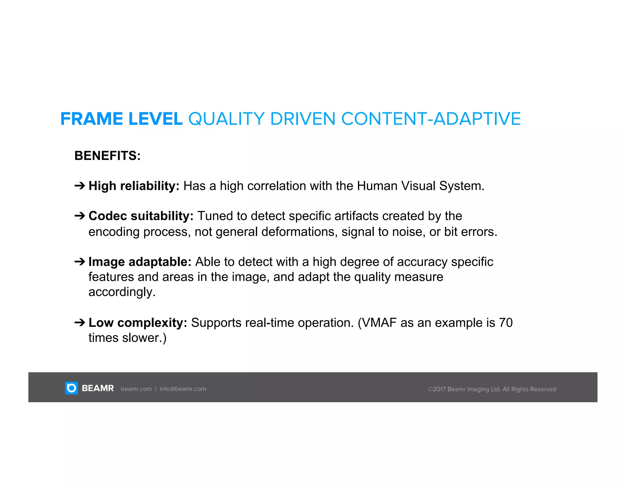 Content-Adaptive Video Encoding Made Simple - Beamr | PDF