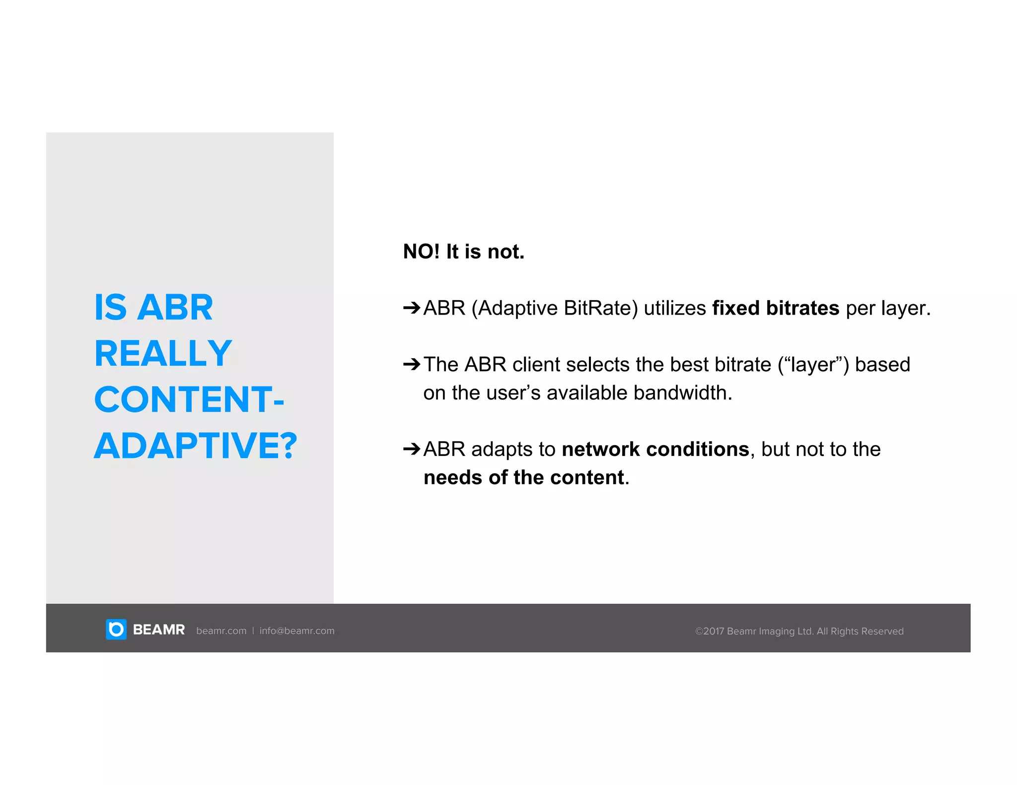 Content-Adaptive Video Encoding Made Simple - Beamr | PDF | Web Design ...