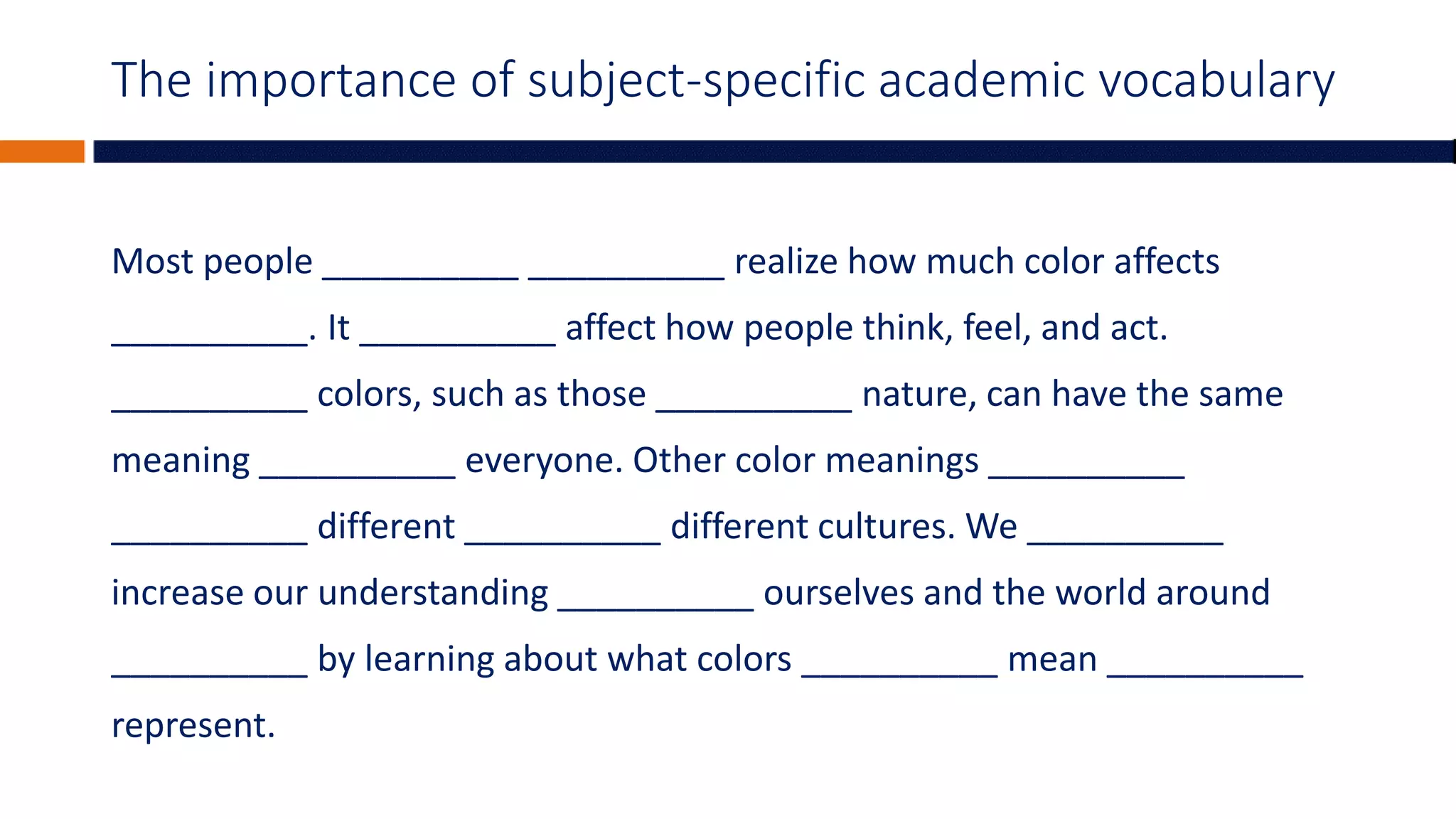 Implementing Content-Based Language Instruction in your Classroom | PPTX | Educational ...
