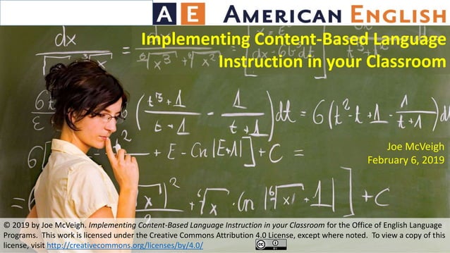 Implementing Content-Based Language Instruction in your Classroom | PPTX | Educational ...