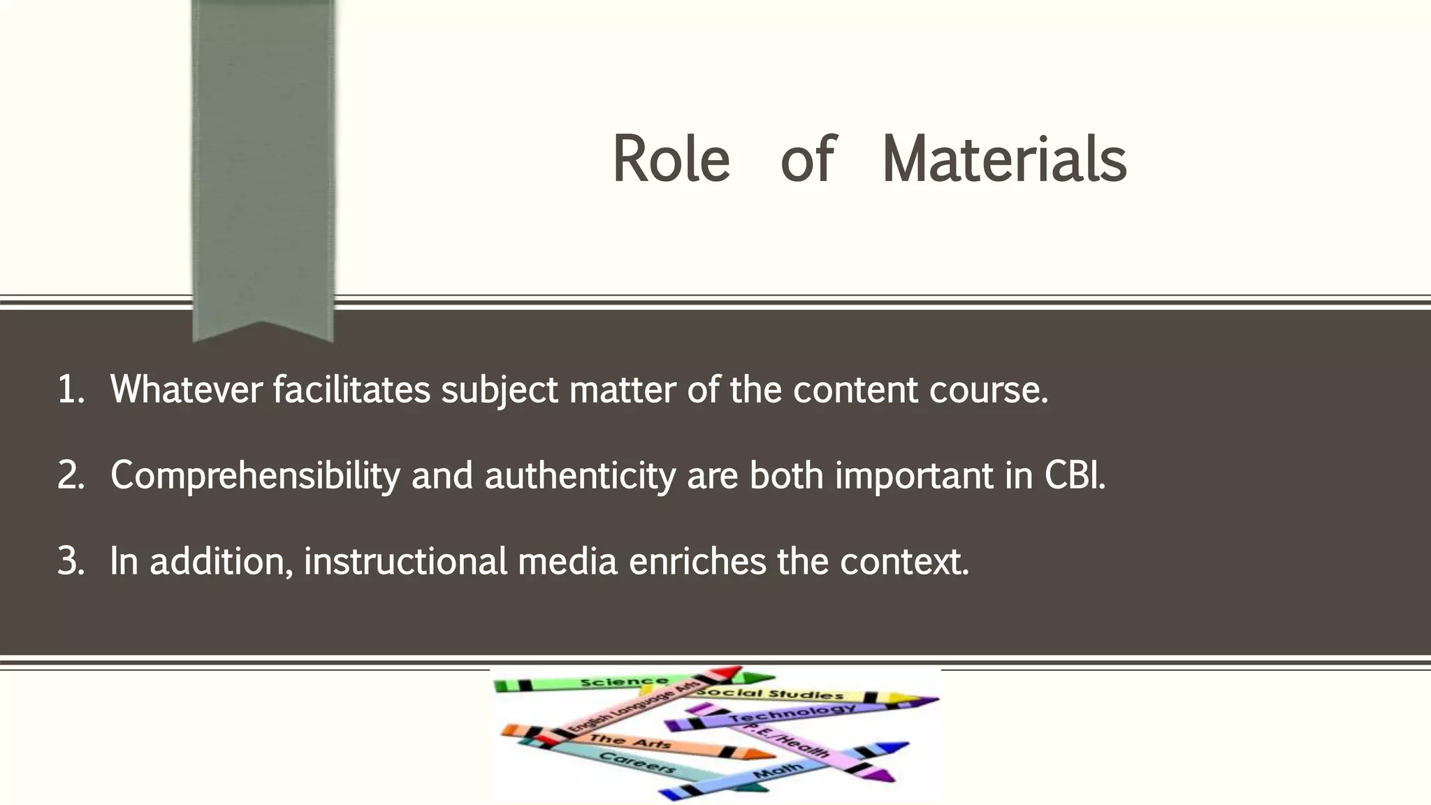 Content-Based Instruction (CBI) | PPTX