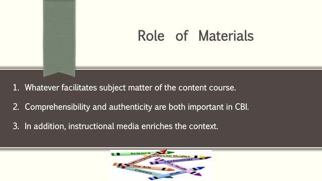 Content-Based Instruction (CBI) | PPTX