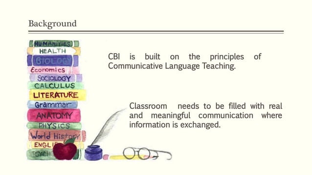 Content-Based Instruction (CBI) | PPTX