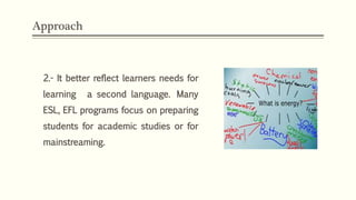 Content-Based Instruction (CBI) | PPTX