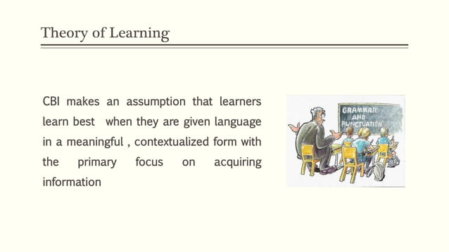 Content-Based Instruction (CBI) | PPTX