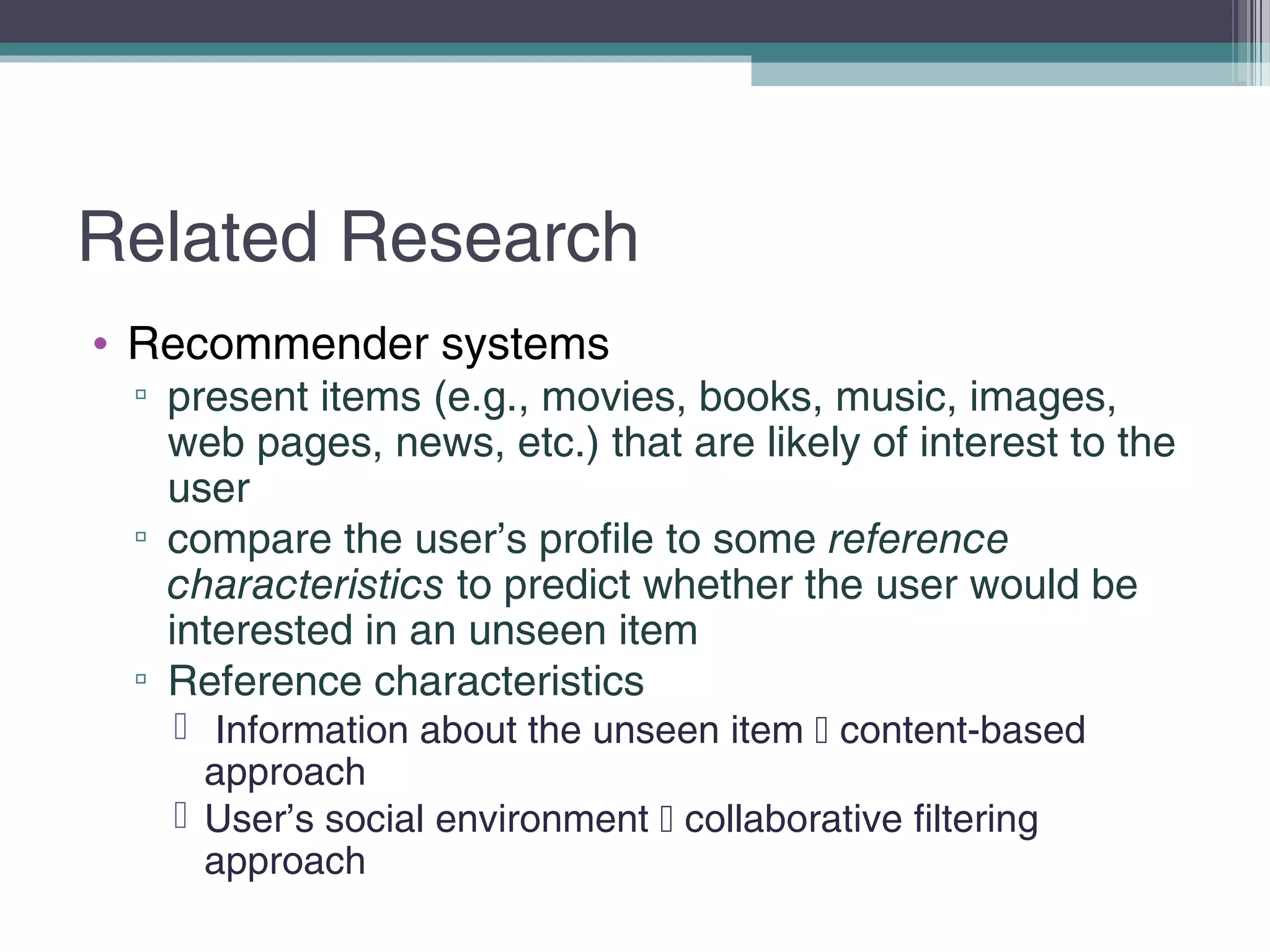 Content Based Recommendation Systems Ppt Databases Computer