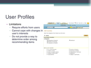 Content based recommendation systems | PPT