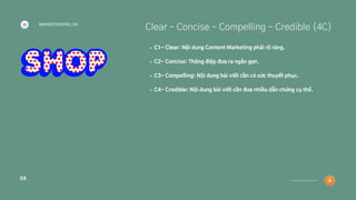 Các dạng content chốt đơn hàng cho Facebook | PPT