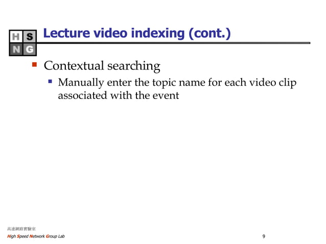 Content Classification And Context Based Retrieval System For E Learning | PPT