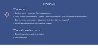 Content design: use cases | PDF